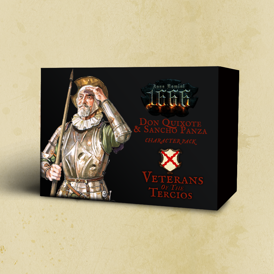 Anno Domini 1666 - Don Quixote & Sancho Panza - Plastic Miniatures, AD ...