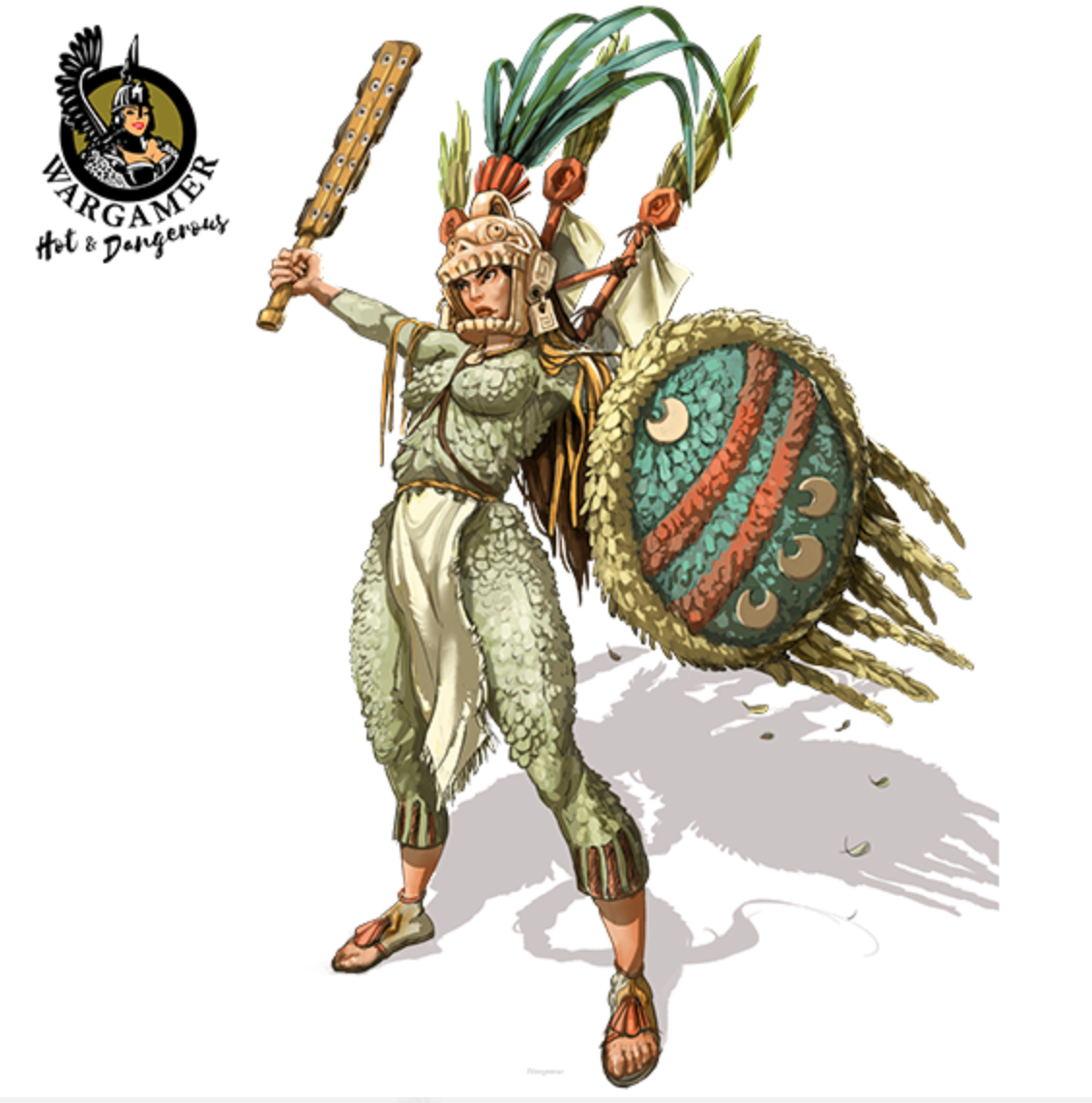 Atotozti, the Aztec Warrior HD-31 | Wargamer US LLC