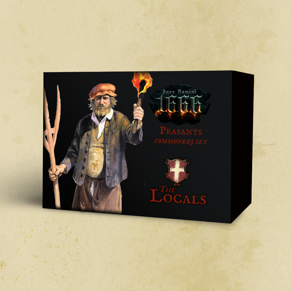 Anno Domini 1666 - Peasants - Metal Miniatures, AD-26-M | Wargamer US LLC