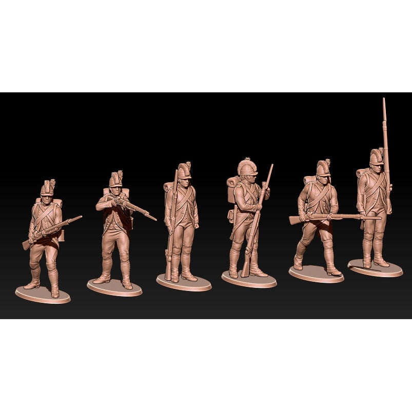 Napoleonic French Fusiliers in Tarleton helmet, CNF-16 | Wargamer US LLC